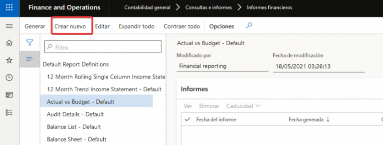 Creating Financial Reports in D365 Finance & Operations | Revertis